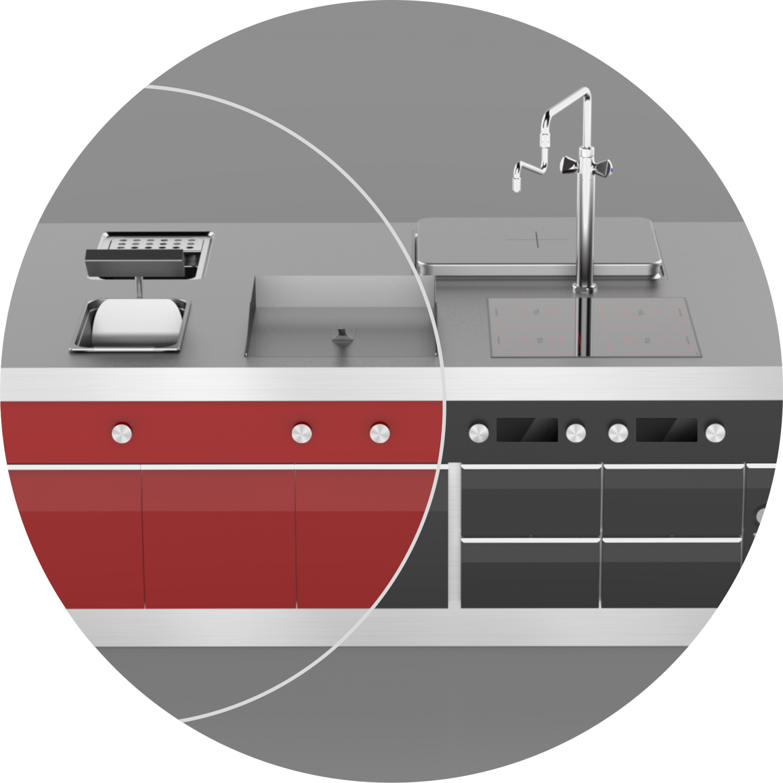 NOVAMETA COOKING ISLAND