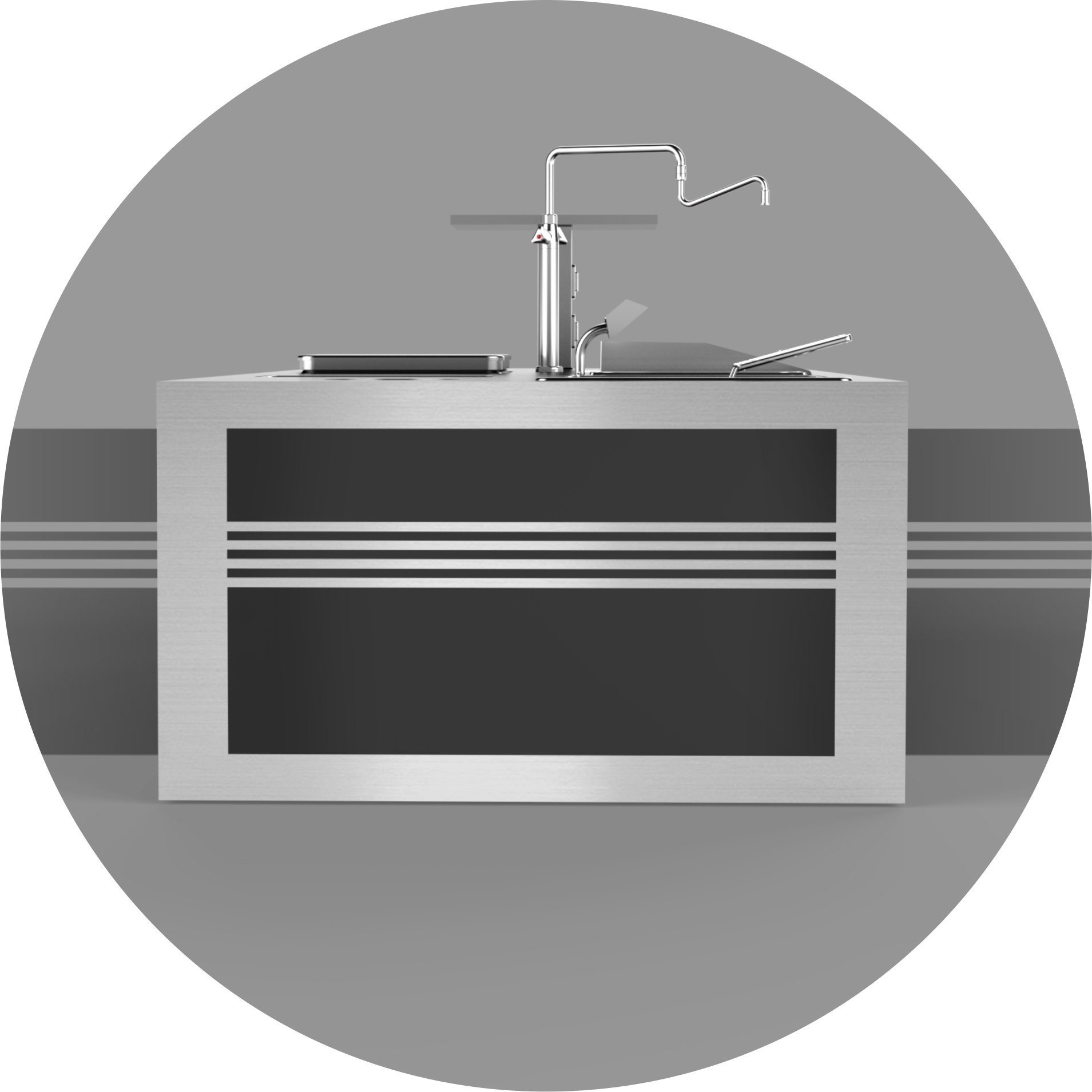 NOVAMETA COOKING ISLAND